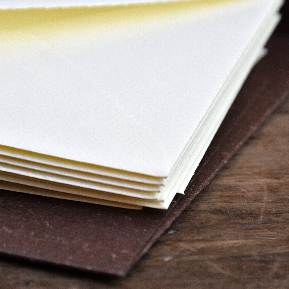 Cream Laid Writing Paper with Medieval Cut - A5 or A4 set