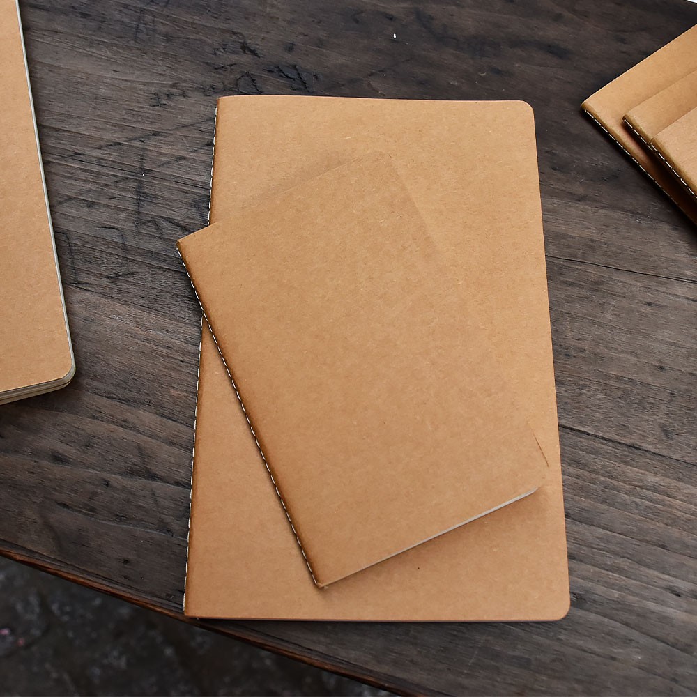 Travel notebook - 140g/m2 sketch paper and Kraft cover