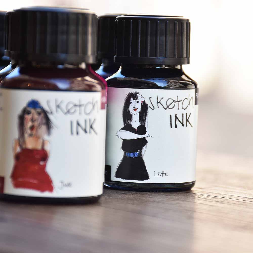SketchINK Waterproof Fountain Pen inks
