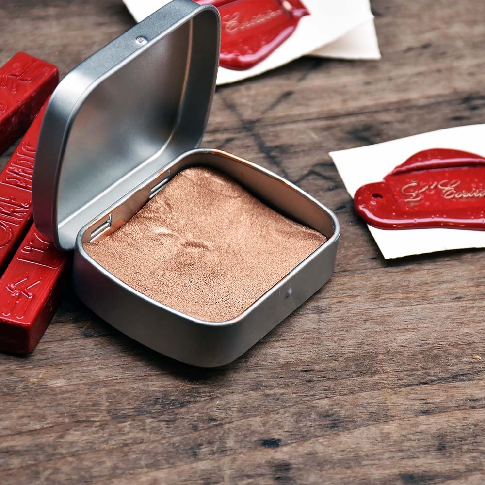 Tampon Encreur Or pour Cachet de Cire