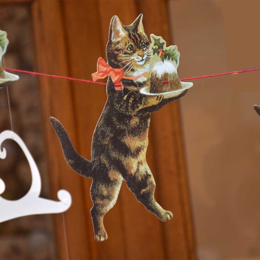 Christmas Cat garland