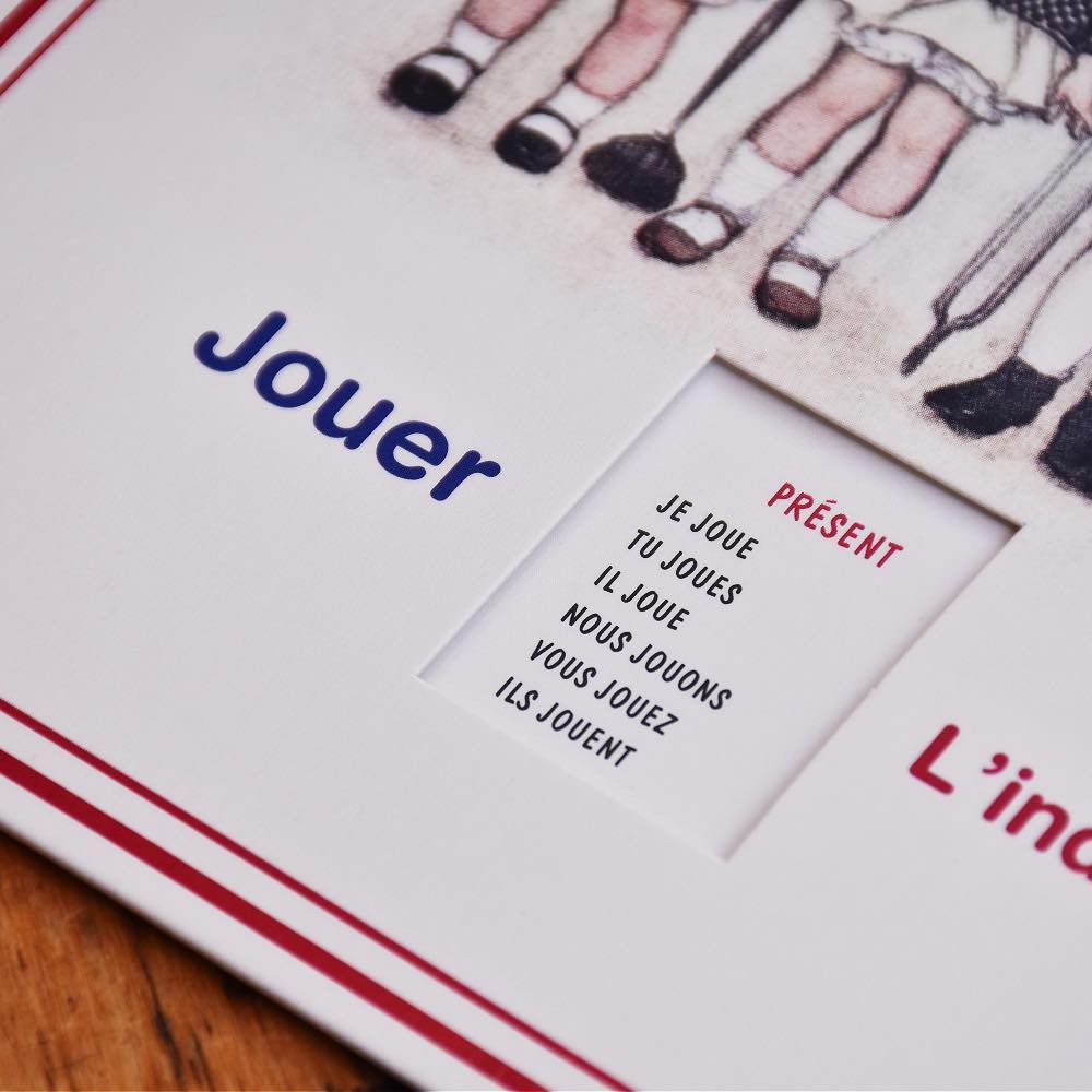 French conjugation disc