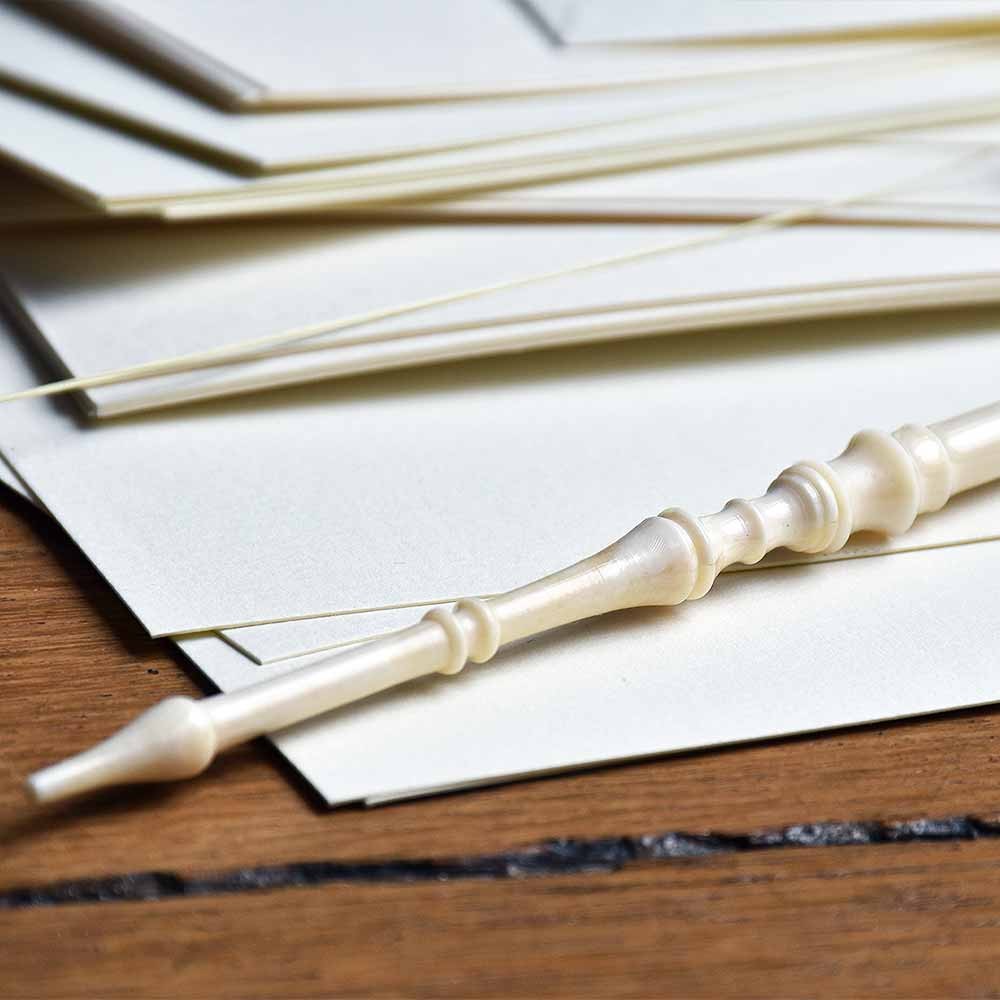 Dip Pen made of bone - Made in France unique piece - L'Ecritoire Paris
